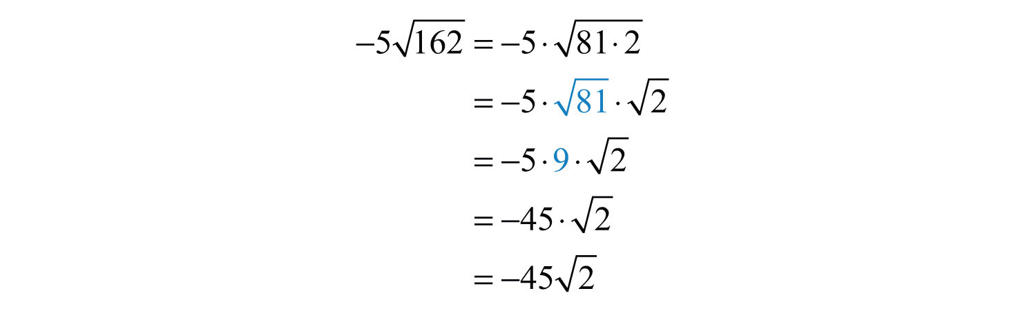 Exponents And Square Roots