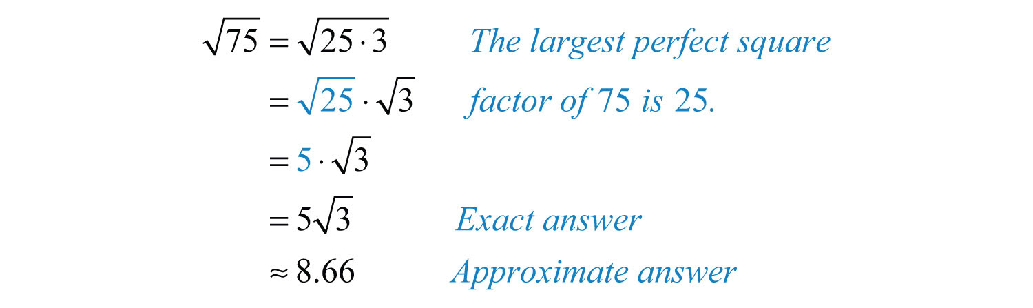 Exponents And Square Roots