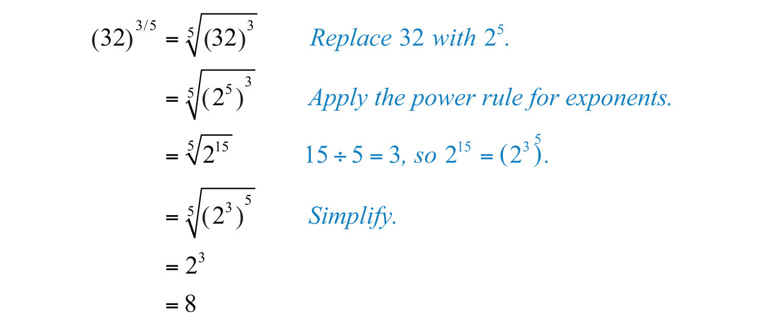 Rational Exponents